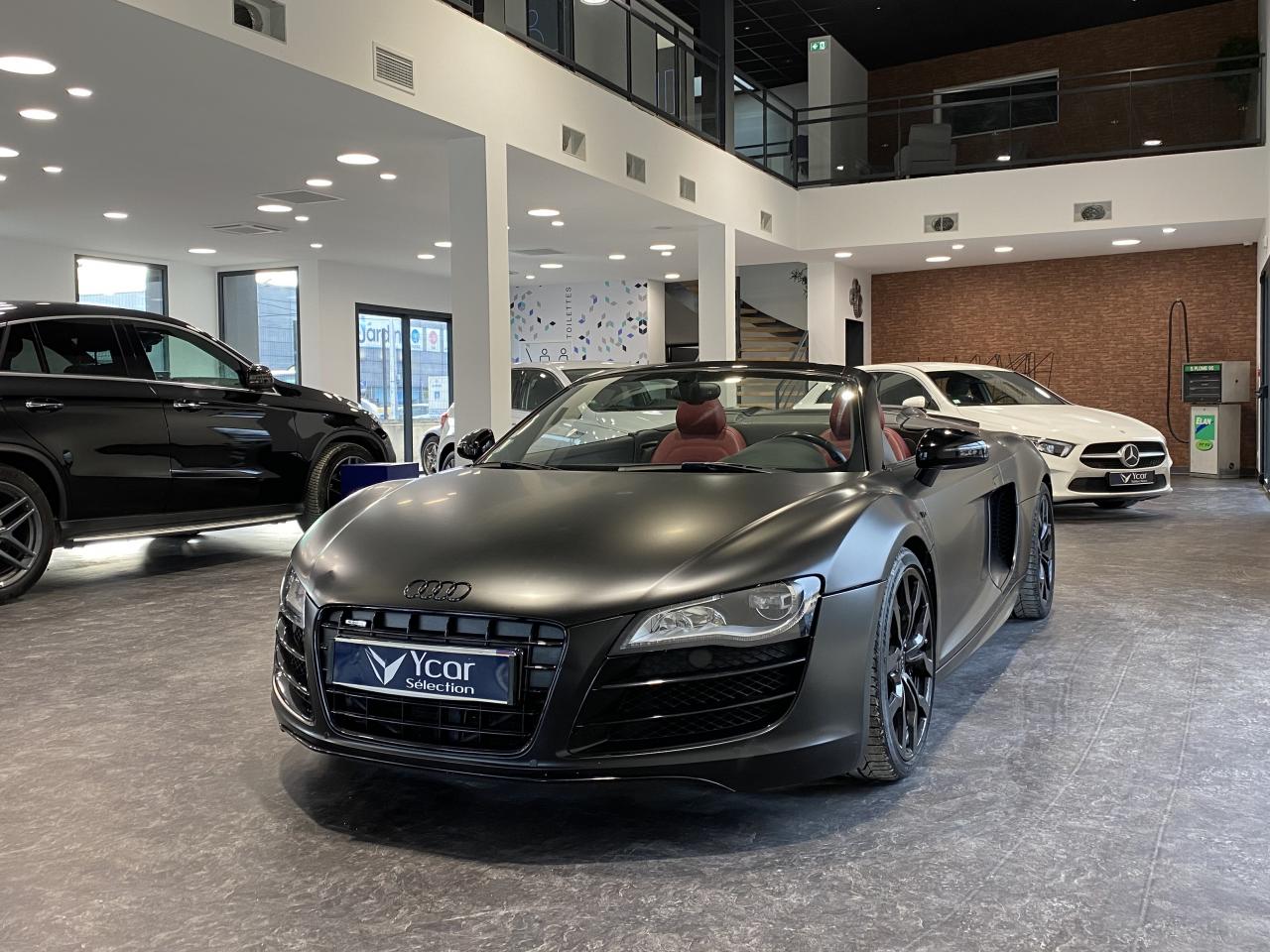 YCAR SELECTION - AUDI-R8-5.2 V10 FSI 525 CV QUATTRO SPYDER BOITE : AUTO ...