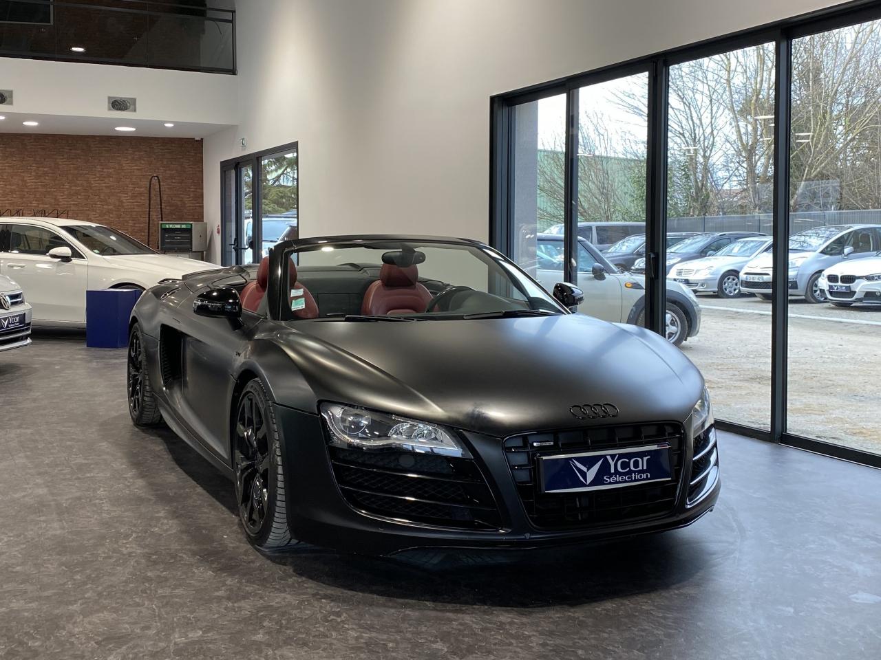 YCAR SELECTION - AUDI-R8-5.2 V10 FSI 525 CV QUATTRO SPYDER BOITE : AUTO ...